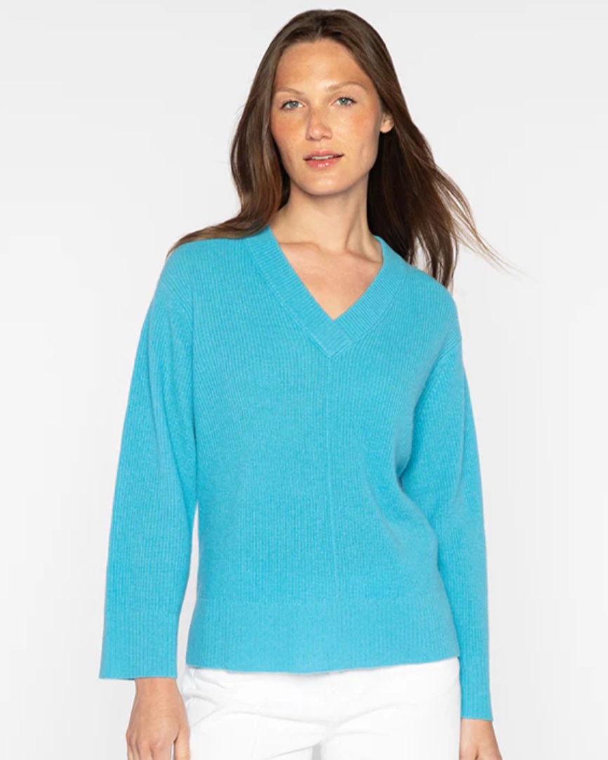 Rib Easy Vee in Pacific – Sigi's Boutique